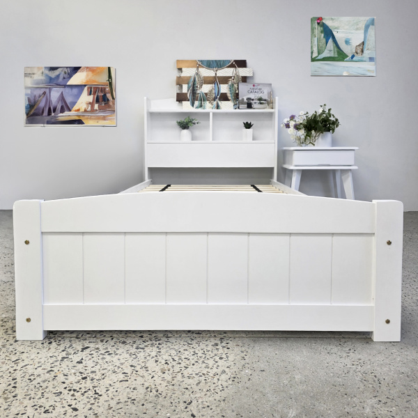 Adam Bed Frame With 6 Drawers - Jack's Furniture